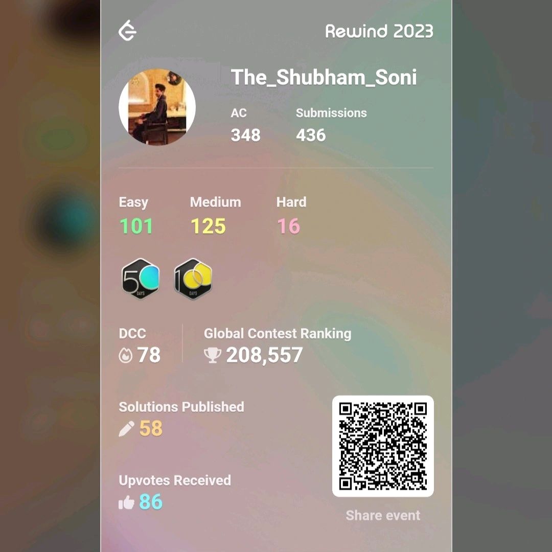#coding #dsa #rewind #2023year #leetcode2023 #codingjourney # ... #coding #dsa #rewind #2023year #leetcode2023 #codingjourney # ...