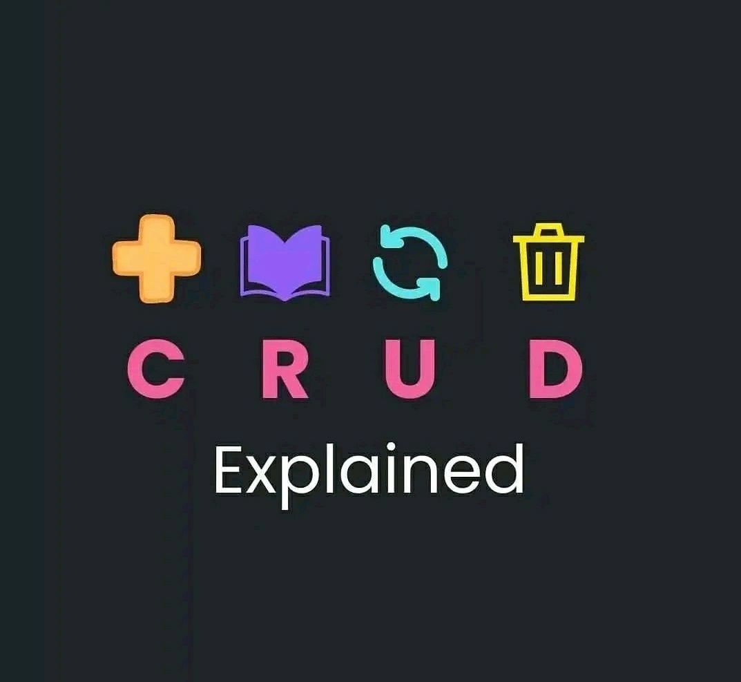 Jannatul Mahiya Mutasha on LinkedIn: #crud #create #read #update #delete Jannatul Mahiya Mutasha on LinkedIn: #crud #create #read #update #delete