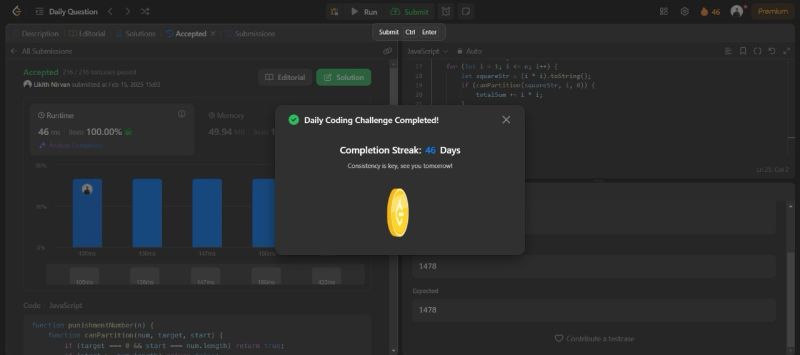 Likith Nirvan on LinkedIn: #coding #programming #leetcode # ... Likith Nirvan on LinkedIn: #coding #programming #leetcode # ...