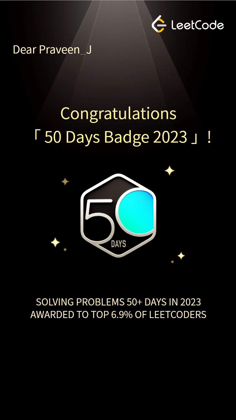 Praveen J on LinkedIn: #leetcode #dailycoding Praveen J on LinkedIn: #leetcode #dailycoding