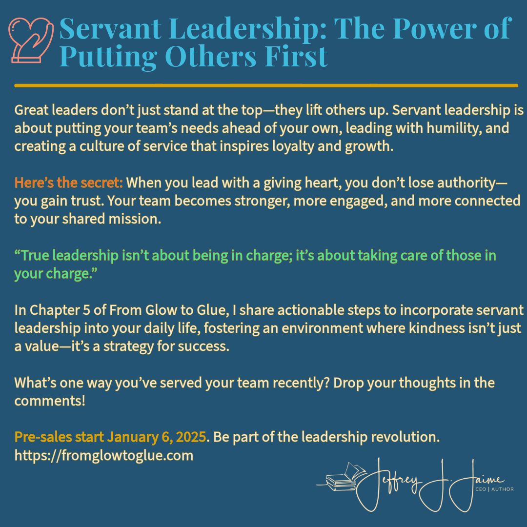 Jeffrey Jaime, CISSP on LinkedIn: #servantleadership #glowtoglue # ... Jeffrey Jaime, CISSP on LinkedIn: #servantleadership #glowtoglue # ...
