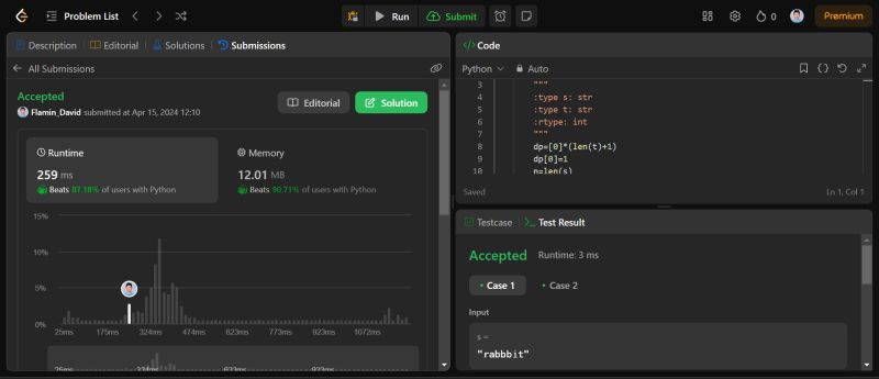 FLAMIN DAVID on LinkedIn: #30daysofcode #leetcode FLAMIN DAVID on LinkedIn: #30daysofcode #leetcode