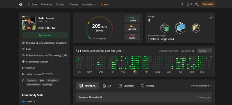 Sadiq Hussain on LinkedIn: #leetcode #coding #problemsolving # ... Sadiq Hussain on LinkedIn: #leetcode #coding #problemsolving # ...