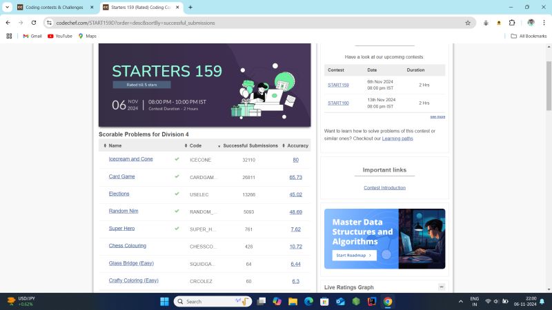 Onkar Galande on LinkedIn: #codechef #competitivecoding #problemsolving ... Onkar Galande on LinkedIn: #codechef #competitivecoding #problemsolving ...