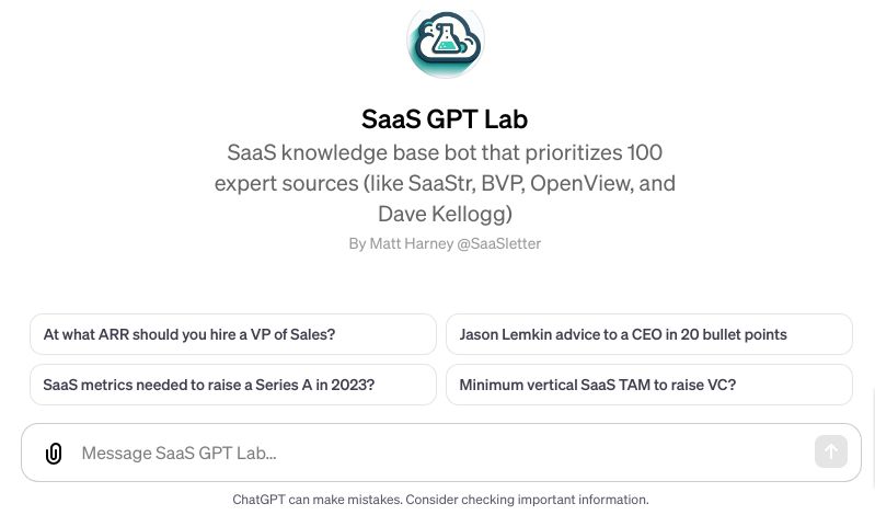 Matt Harney on LinkedIn: #saas #ai #gpt #chatgpt Matt Harney on LinkedIn: #saas #ai #gpt #chatgpt