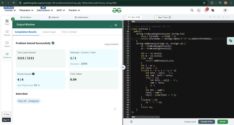#gfg160dayschallenge #dsa #codingchallenge #gfg160days #problemsolving ... #gfg160dayschallenge #dsa #codingchallenge #gfg160days #problemsolving ...