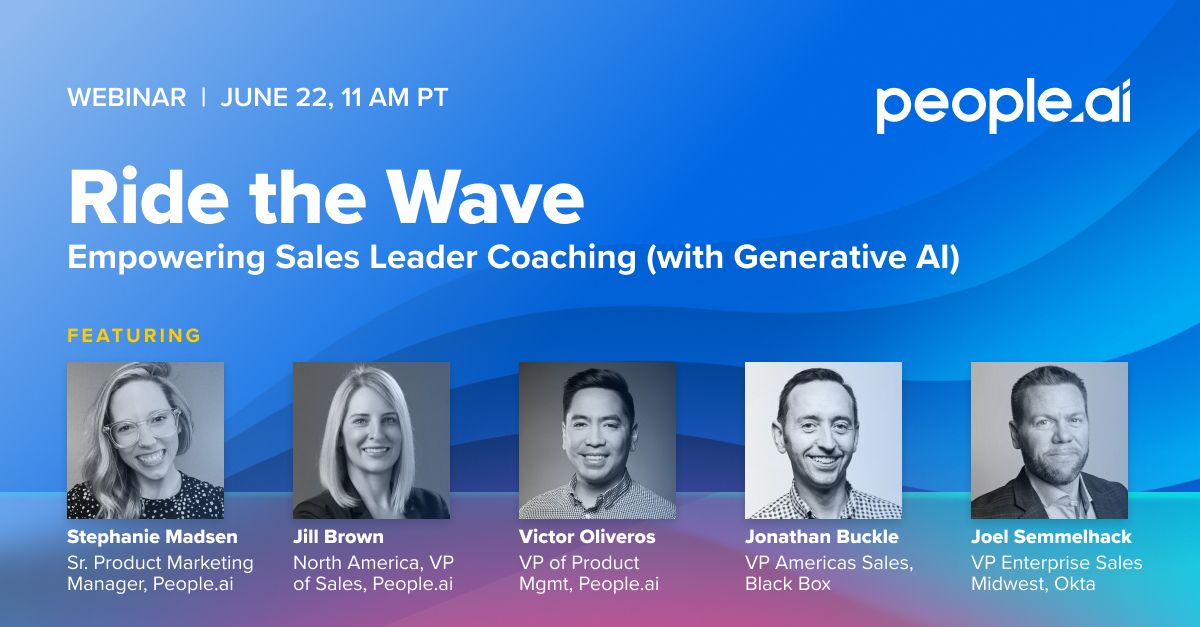 People.ai on LinkedIn: On-Demand Webinar: Ride the Wave: Empowering ... People.ai on LinkedIn: On-Demand Webinar: Ride the Wave: Empowering ...