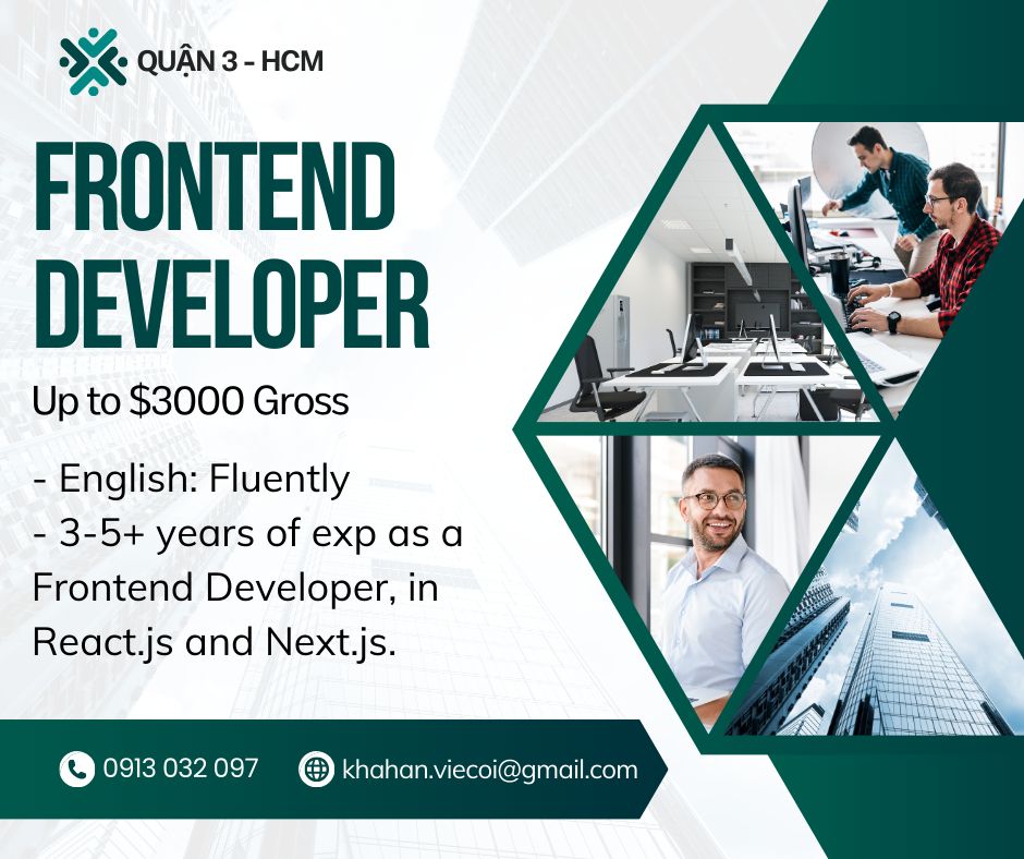 Kha Han on LinkedIn: #frontendjobs #frontenddevelopers #reactjs #nextjs Kha Han on LinkedIn: #frontendjobs #frontenddevelopers #reactjs #nextjs