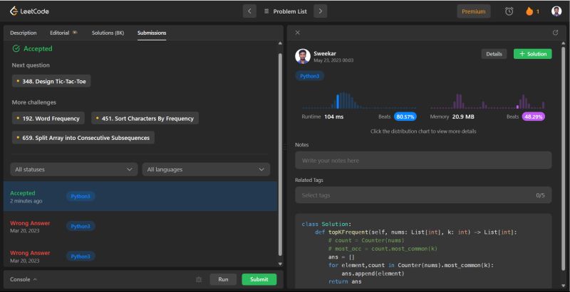 #python #leetcode #linkedin #array #counter #vit #vitchennai #vitmca # ... #python #leetcode #linkedin #array #counter #vit #vitchennai #vitmca # ...
