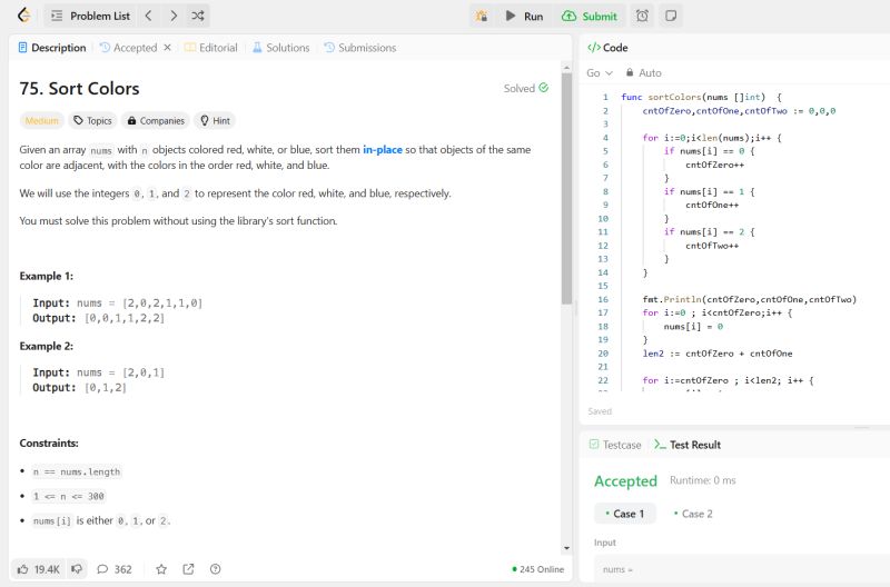 #dsa #golang #100daysofdsa #techskills #codingchallenge #interviewprep ... #dsa #golang #100daysofdsa #techskills #codingchallenge #interviewprep ...