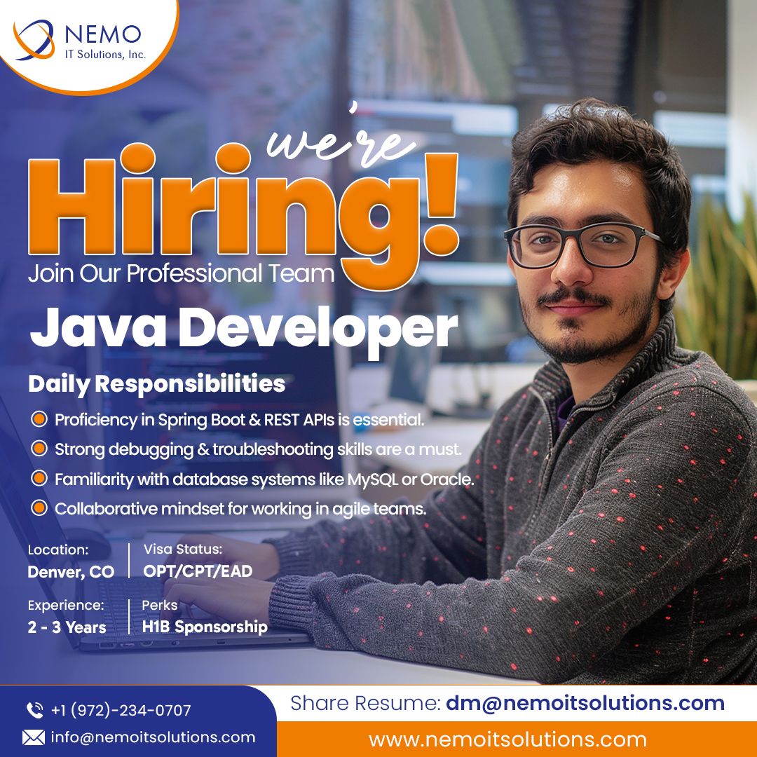 #javadeveloper #springboot #restapi #mysql #oracledb #agiledevelopment ... #javadeveloper #springboot #restapi #mysql #oracledb #agiledevelopment ...