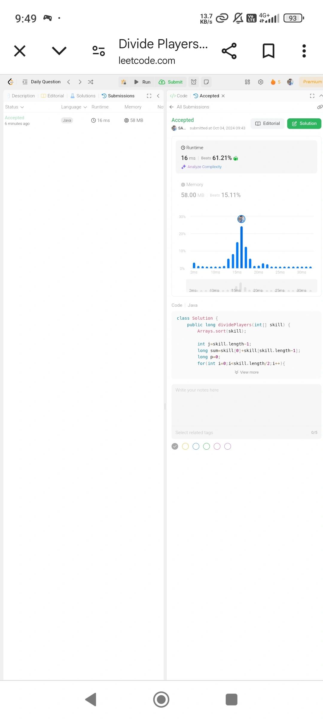 Santhosh M on LinkedIn: #day4_leetcode_04_10_2024 #88testcases # ... Santhosh M on LinkedIn: #day4_leetcode_04_10_2024 #88testcases # ...