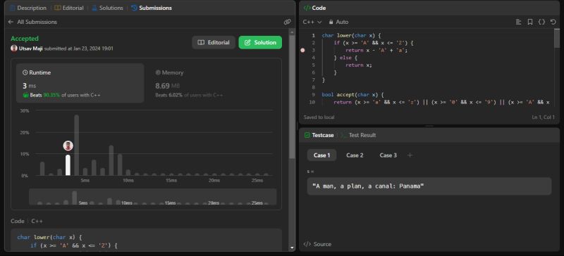 Utsav Maji on LinkedIn: #leetcode #codingjourney #dailycoding #dsa #cpp ... Utsav Maji on LinkedIn: #leetcode #codingjourney #dailycoding #dsa #cpp ...