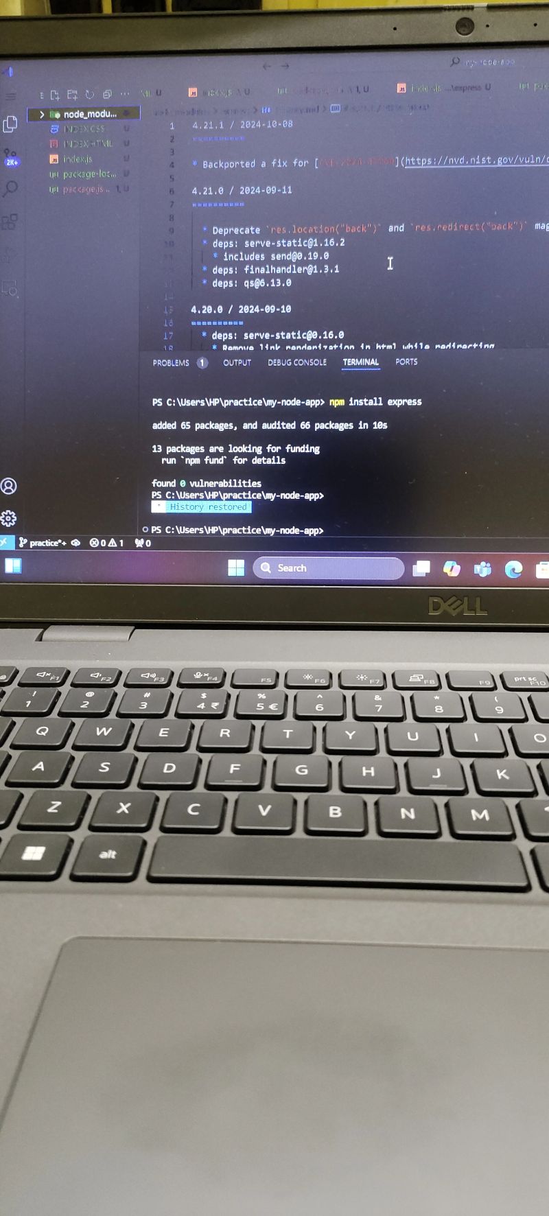 Subham Singh on LinkedIn: #codingjourney #javascript #nodejs # ... Subham Singh on LinkedIn: #codingjourney #javascript #nodejs # ...