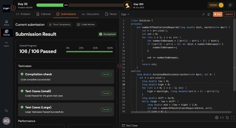 Amit Gupta on LinkedIn: #dsa #codingjourney #binarysearch #optimization ... Amit Gupta on LinkedIn: #dsa #codingjourney #binarysearch #optimization ...