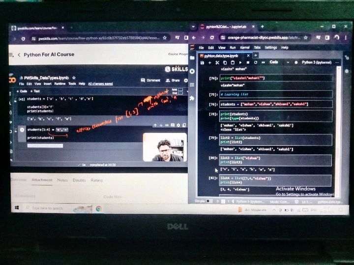 Completed Python for AI with mentor Vishwa Mohan | Shashank Singh ... Completed Python for AI with mentor Vishwa Mohan | Shashank Singh ...