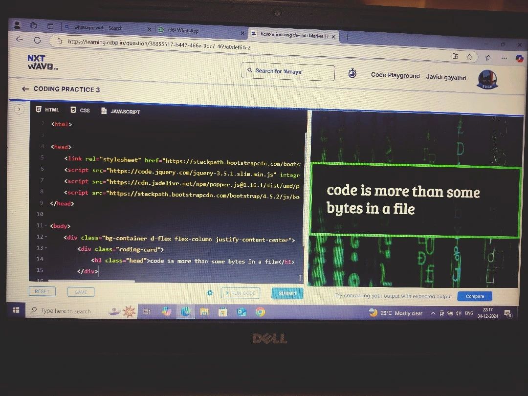 Gayathri javidi on LinkedIn: #coding3 #html #css #flexboxproperties # ... Gayathri javidi on LinkedIn: #coding3 #html #css #flexboxproperties # ...