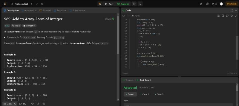 Vibha Gupta on LinkedIn: #day #leetcode #problemsolving #continuouslearning Vibha Gupta on LinkedIn: #day #leetcode #problemsolving #continuouslearning