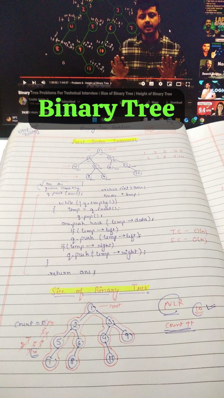 Mehnaz Sheikh on LinkedIn: #180daysofcode #coding #binarytree # ... Mehnaz Sheikh on LinkedIn: #180daysofcode #coding #binarytree # ...