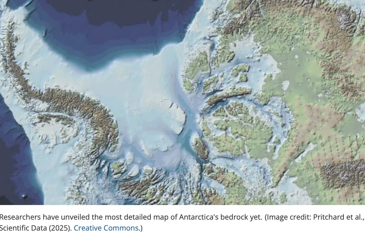 Scientists create new map showing ice-free Antarctica in more detail ... Scientists create new map showing ice-free Antarctica in more detail ...