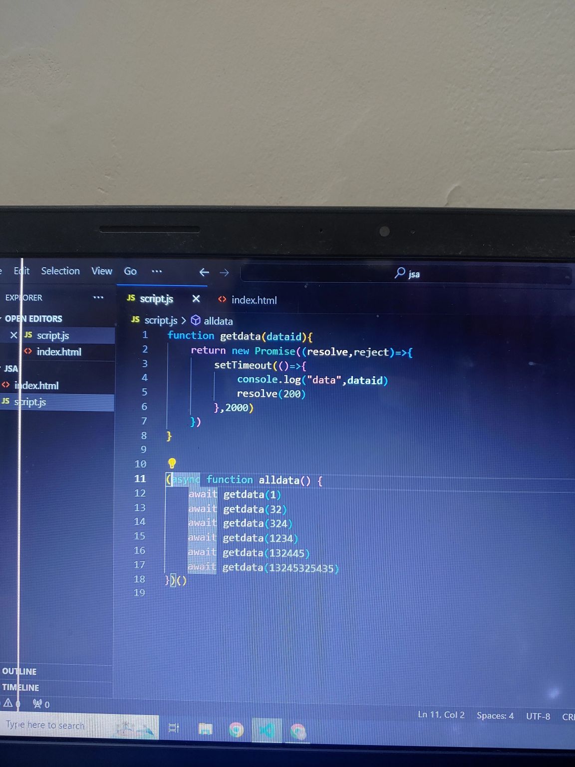 Bubble Mind on LinkedIn: Learning promise async-await 👍 Bubble Mind on LinkedIn: Learning promise async-await 👍