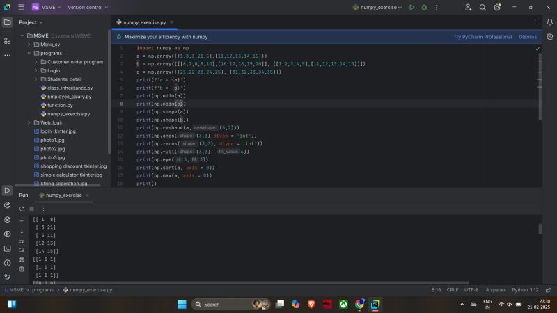 Yamuna Sri on LinkedIn: #numpy #datascience #python #machinelearning # ... Yamuna Sri on LinkedIn: #numpy #datascience #python #machinelearning # ...