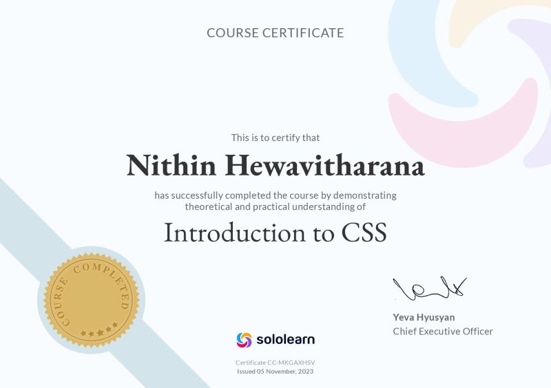 Nithin Hewavitharana (Niki) on LinkedIn: #css #html #webdevlopment Nithin Hewavitharana (Niki) on LinkedIn: #css #html #webdevlopment