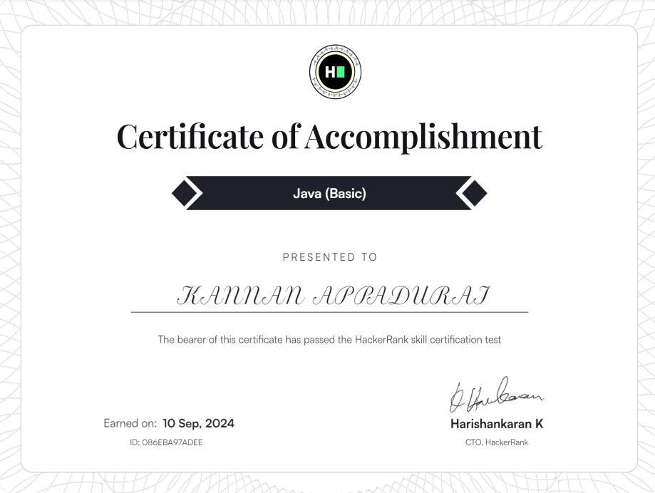 Kannan A on LinkedIn: #java #coding #programming #learningjourney # ... Kannan A on LinkedIn: #java #coding #programming #learningjourney # ...