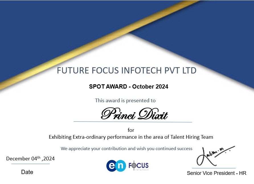 Princi Dixit-HRBP on LinkedIn: #appreciation #spotawards #success # ... Princi Dixit-HRBP on LinkedIn: #appreciation #spotawards #success # ...