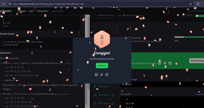 Vimal Kartik on LinkedIn: #java #hackerrank #milestone #codingjourney # ... Vimal Kartik on LinkedIn: #java #hackerrank #milestone #codingjourney # ...