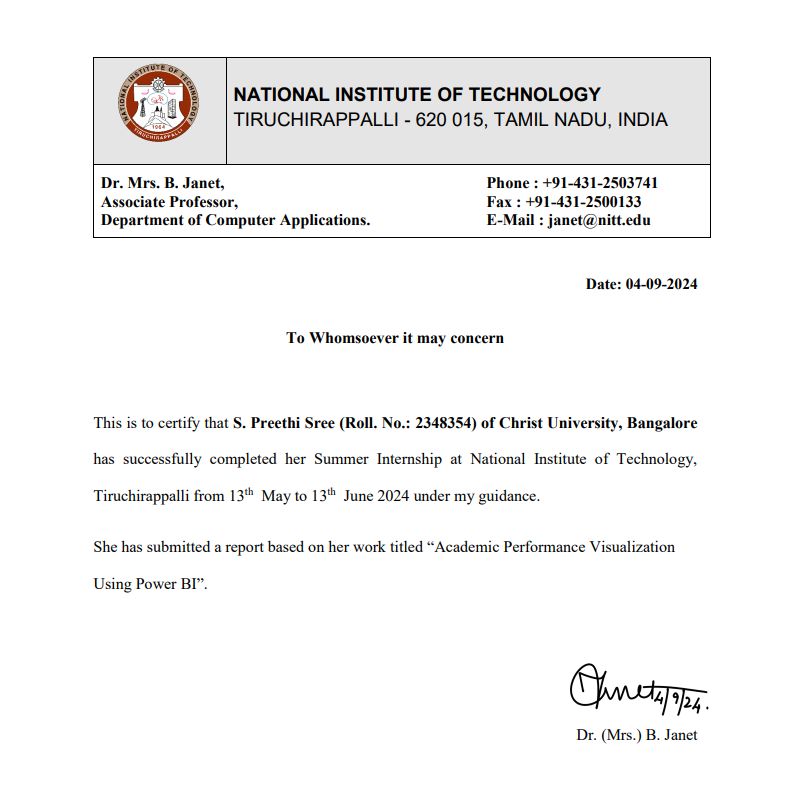 Preethi Sree on LinkedIn: #nitt #christuniversity #byc # ... Preethi Sree on LinkedIn: #nitt #christuniversity #byc # ...