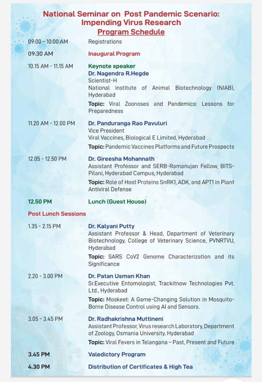 Hameeda Bee on LinkedIn: Program Schedule: PPSIVR Hameeda Bee on LinkedIn: Program Schedule: PPSIVR