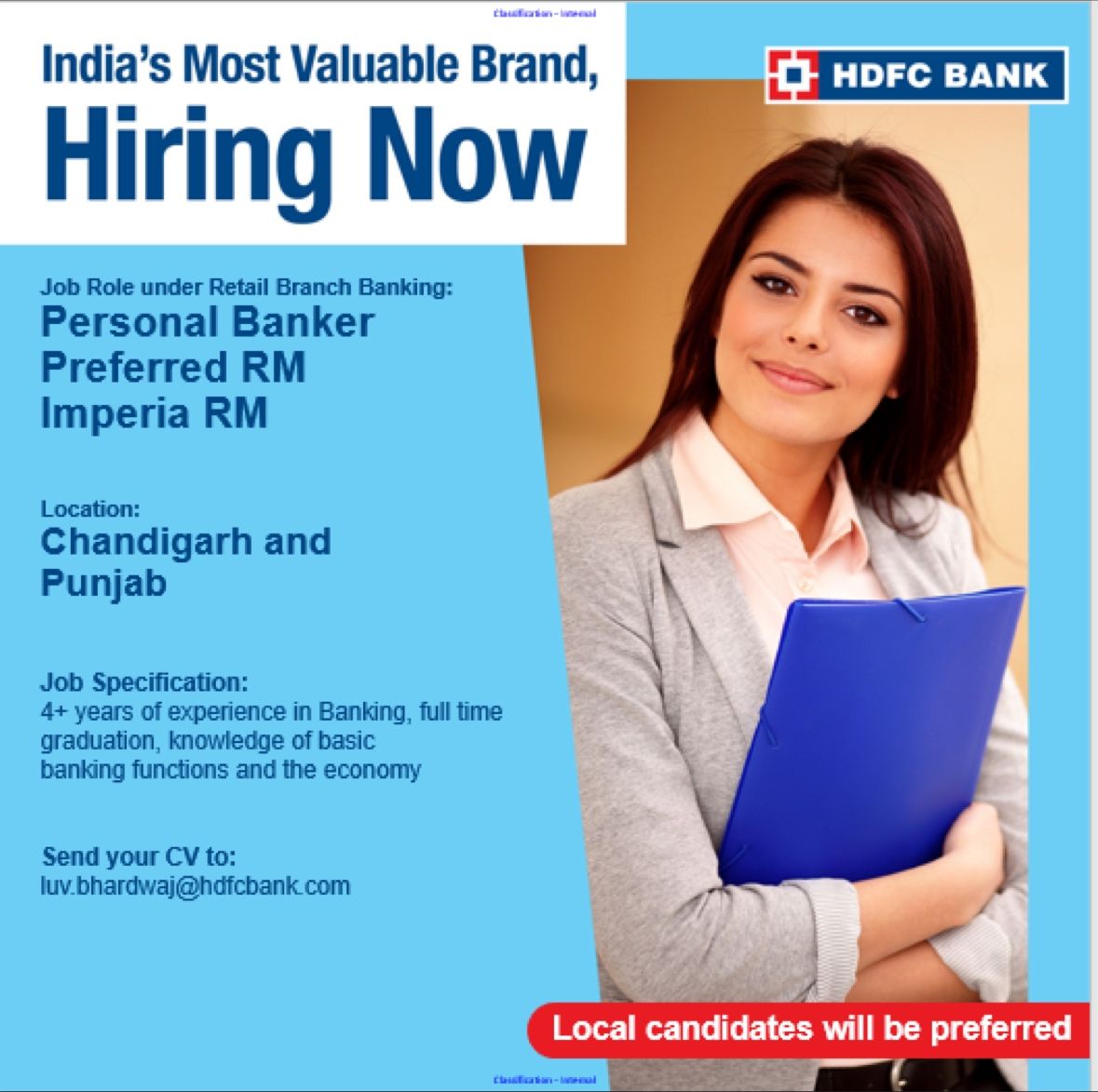 Luv Bhardwaj on LinkedIn: HDFC Bank is hiring candidates for the ... Luv Bhardwaj on LinkedIn: HDFC Bank is hiring candidates for the ...