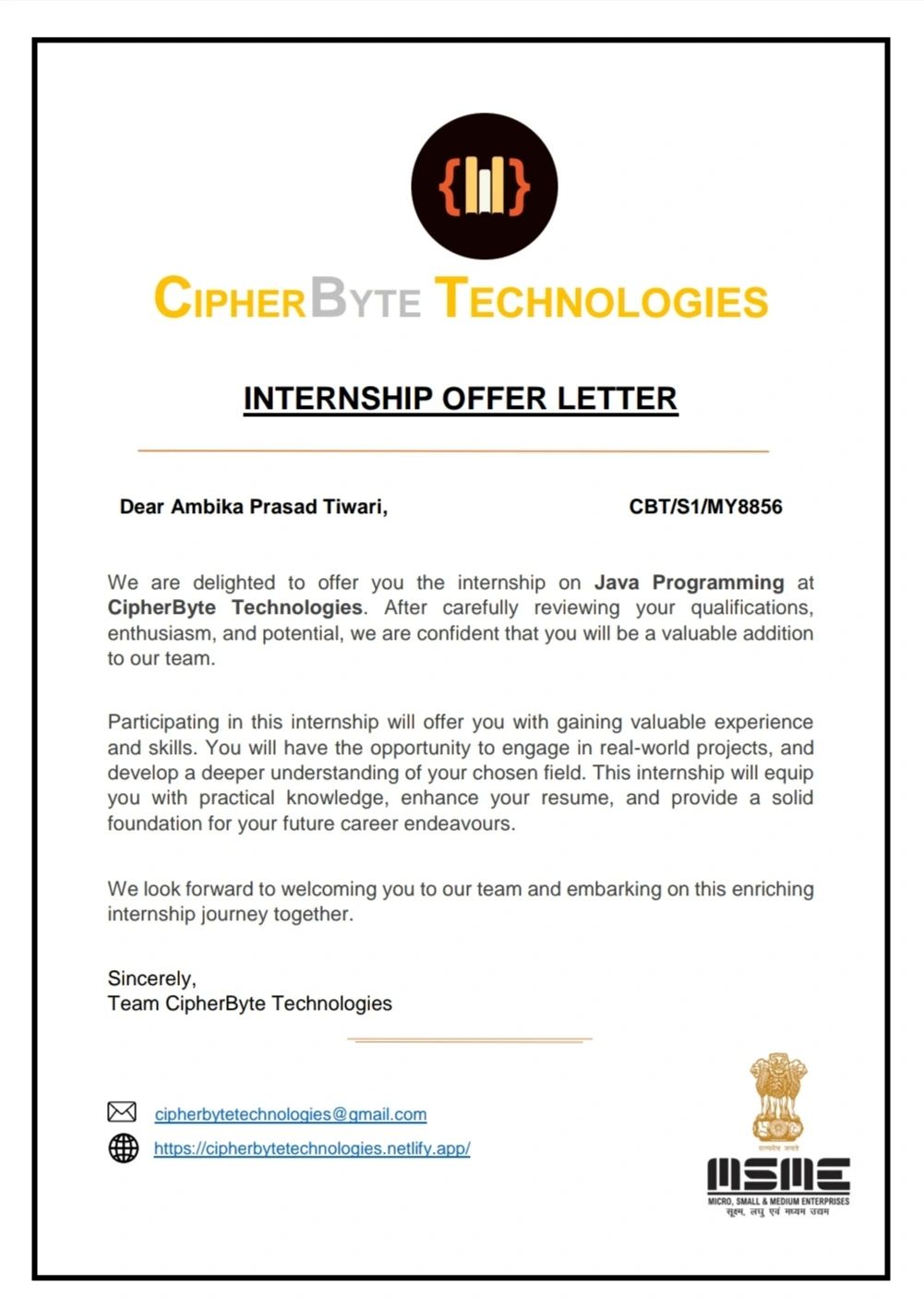 Ambika Prasad Tiwari on LinkedIn: #cipherbytetech #cipherbytetech #java ... Ambika Prasad Tiwari on LinkedIn: #cipherbytetech #cipherbytetech #java ...