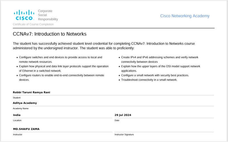 Robbi Taruni Ramya Rani on LinkedIn: #ceo #ccna #cisco #networking # ... Robbi Taruni Ramya Rani on LinkedIn: #ceo #ccna #cisco #networking # ...