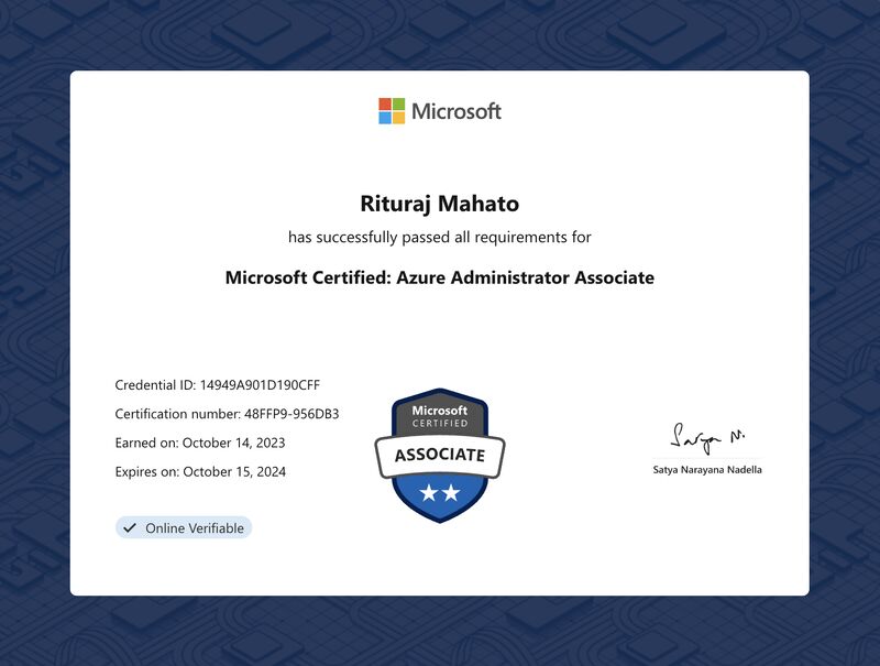 Rituraj Mahato on LinkedIn: #mlsa #microsoft #microsoftazure # ... Rituraj Mahato on LinkedIn: #mlsa #microsoft #microsoftazure # ...