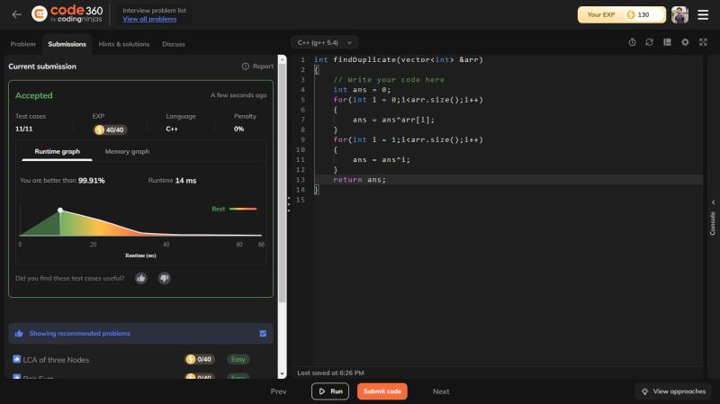 Sankar Karmakar on LinkedIn: #leetcode #codingninjas #code360 # ... Sankar Karmakar on LinkedIn: #leetcode #codingninjas #code360 # ...