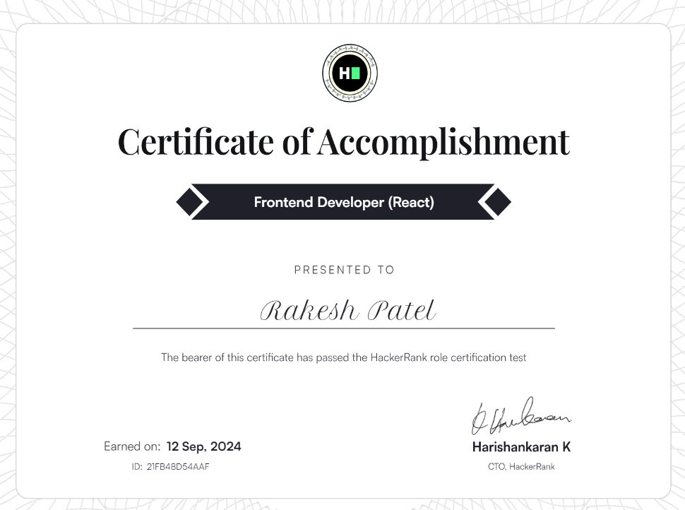 Rakesh Patel on LinkedIn: #reactjs #javascript #frontenddevelopment # ... Rakesh Patel on LinkedIn: #reactjs #javascript #frontenddevelopment # ...