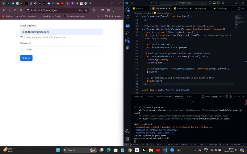 Vikash Bisht on LinkedIn: #nodejs #passwordhashing #security # ... Vikash Bisht on LinkedIn: #nodejs #passwordhashing #security # ...