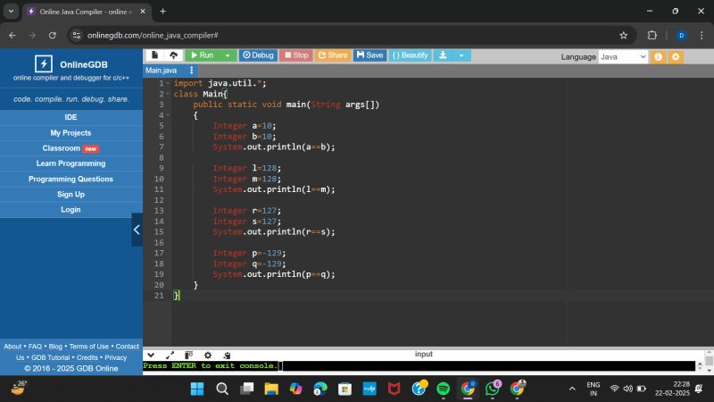 Avinash Golla on LinkedIn: #java #codingchallenge #basicjava #tactics Avinash Golla on LinkedIn: #java #codingchallenge #basicjava #tactics