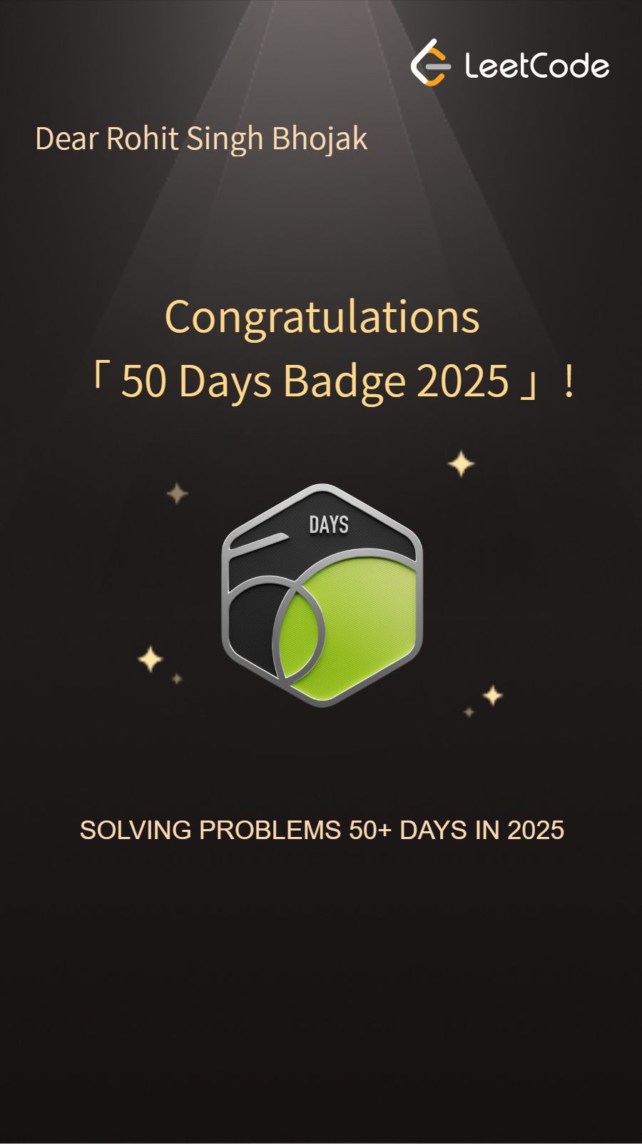 #leetcode #50daysbadge #consistency #problemsolving #dsa #keepgrinding ... #leetcode #50daysbadge #consistency #problemsolving #dsa #keepgrinding ...