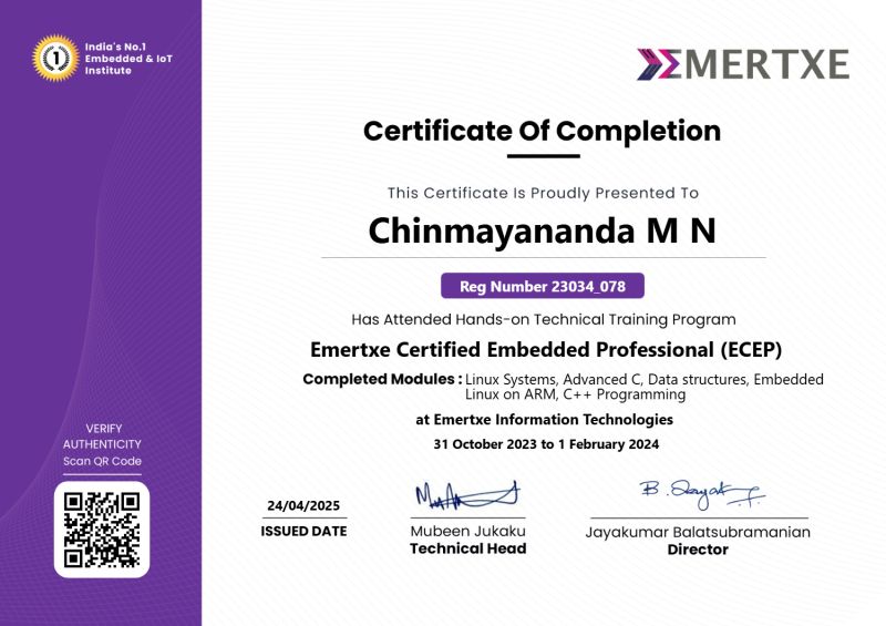 #embeddedsystems #iot #linux #cprogramming #careergrowth #emertxe ... #embeddedsystems #iot #linux #cprogramming #careergrowth #emertxe ...