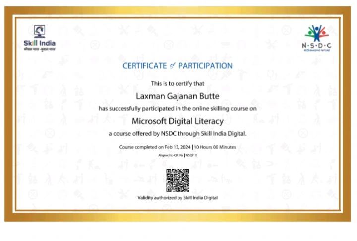 Certified Microsoft skill program by Connections | Laxman Butte posted ... Certified Microsoft skill program by Connections | Laxman Butte posted ...