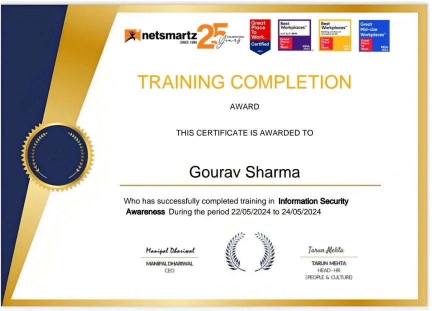 Gourav Sharma posted on LinkedIn Gourav Sharma posted on LinkedIn