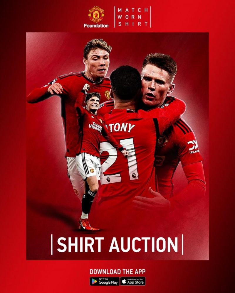 Manchester United !! Manchester United Foundation are auctioning United ... Manchester United !! Manchester United Foundation are auctioning United ...