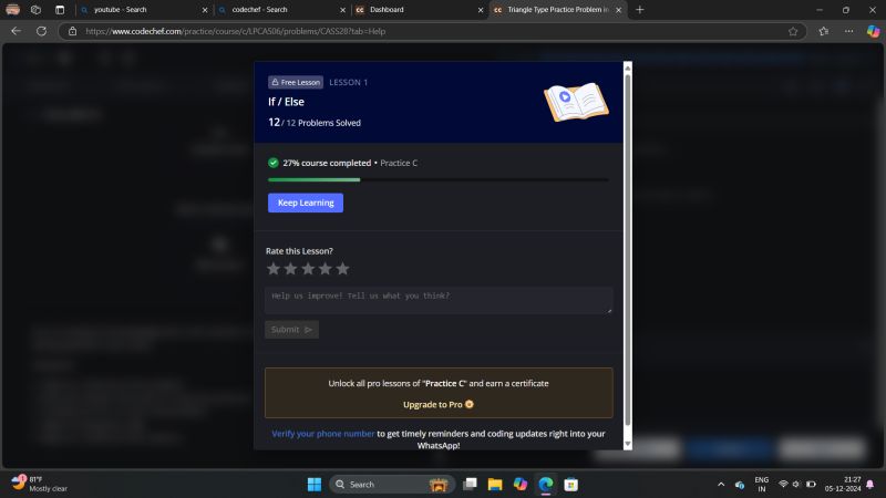 Keerthana Vairamuthu on LinkedIn: #codechef #cprogramming #day6 # ... Keerthana Vairamuthu on LinkedIn: #codechef #cprogramming #day6 # ...