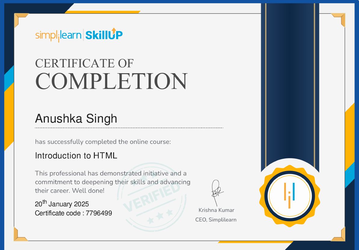 Anushka Singh on LinkedIn: #webdevelopment #html #skillup # ... Anushka Singh on LinkedIn: #webdevelopment #html #skillup # ...