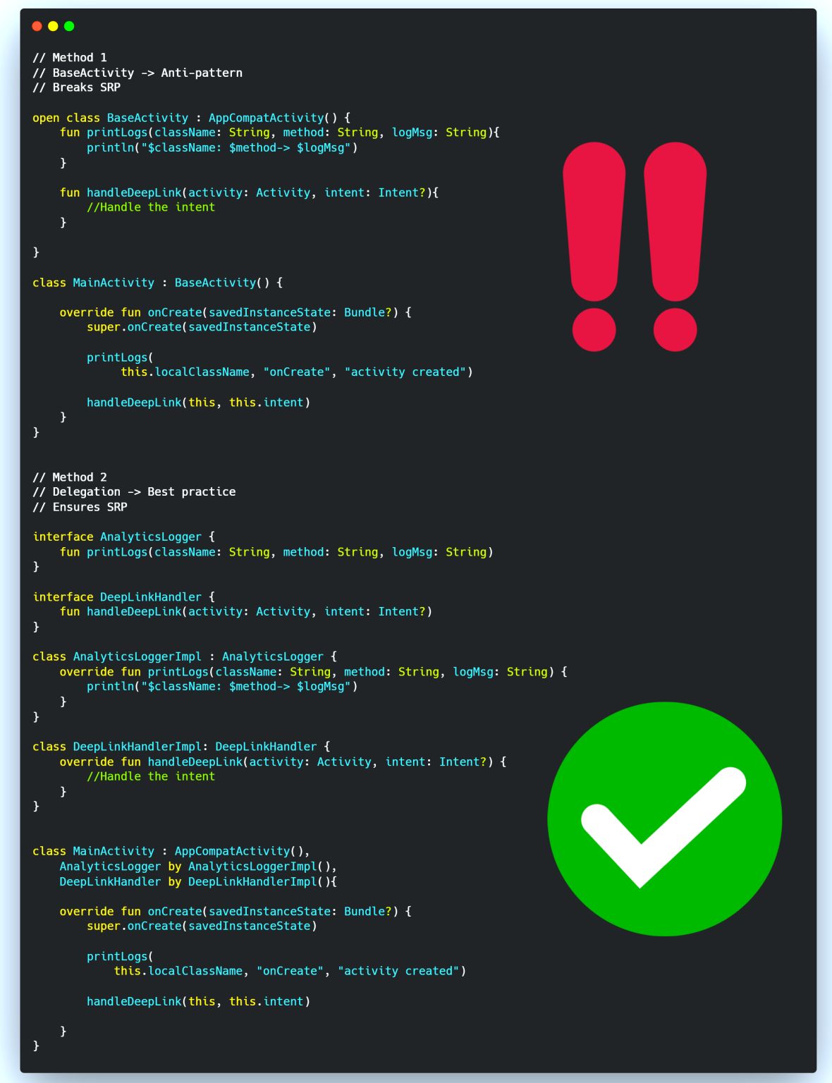 Sohan Asif on LinkedIn: #kotlin #cleancodes #android #programming Sohan Asif on LinkedIn: #kotlin #cleancodes #android #programming