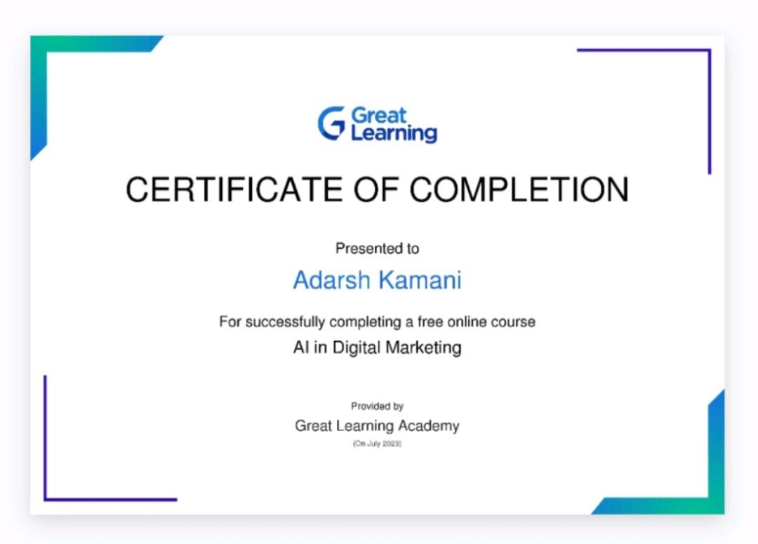 Adarsh Kamani on LinkedIn: Hello everyone..i am thrilled to announce ... Adarsh Kamani on LinkedIn: Hello everyone..i am thrilled to announce ...