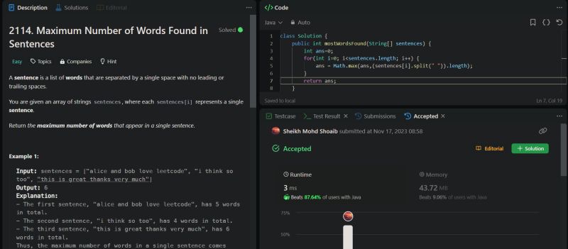 Day 46 of my 100-day coding challenge! | SHEIKH MOHD SHOAIB posted on ... Day 46 of my 100-day coding challenge! | SHEIKH MOHD SHOAIB posted on ...